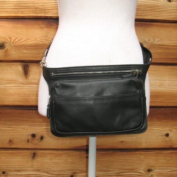 Coach | Bags | Vintagecoach Leather Fanny Pack Beltbag | Poshmark